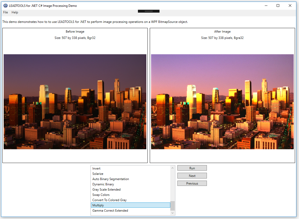 Image Mathematics SDK Technology | LEADTOOLS